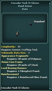 Crusader Mark II Gloves | SWG Wiki | Fandom