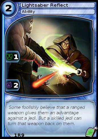 Lightsaber Reflect (card) | SWG Wiki | Fandom