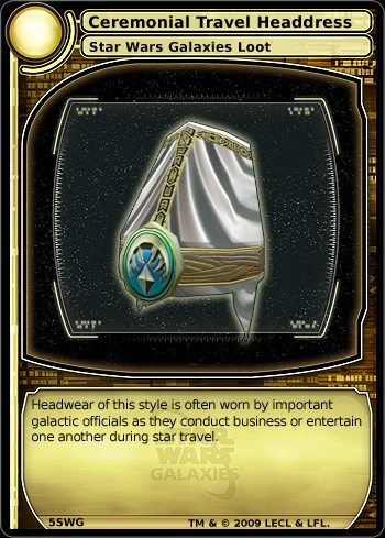 Ceremonial Travel Headdress | SWG Wiki | Fandom