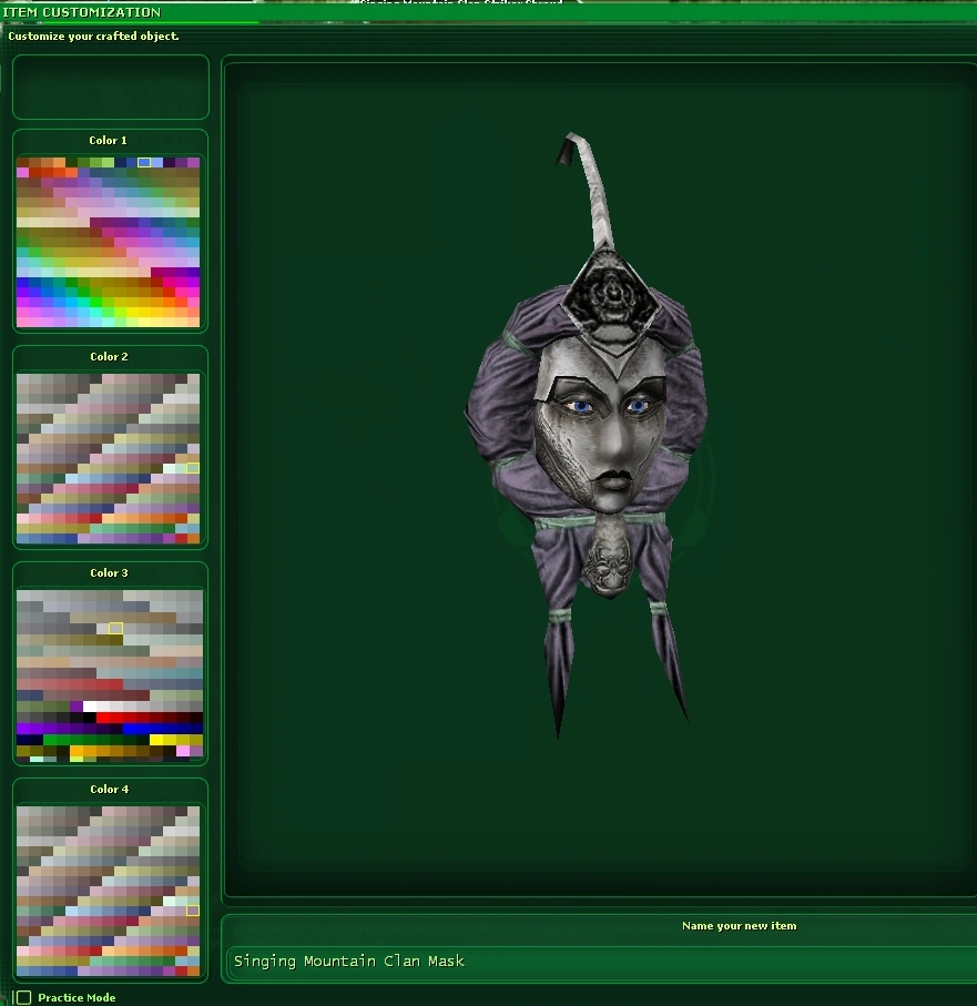 Singing Mountain Clan Mask | SWG Wiki | Fandom