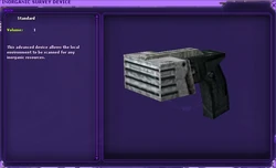 Inorganic Survey Device | SWG Wiki | Fandom