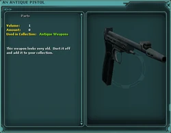 An Antique Pistol | SWG Wiki | Fandom