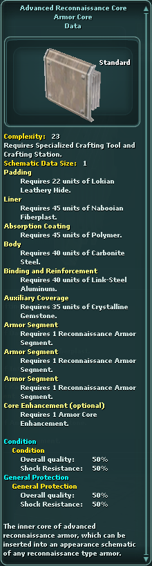 Advanced Reconnaissance Core | SWG Wiki | Fandom