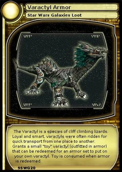 Varactyl Armor | SWG Wiki | Fandom