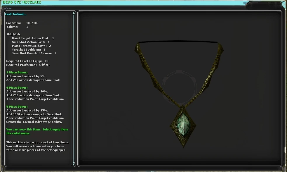 Dead Eye set | SWG Wiki | Fandom
