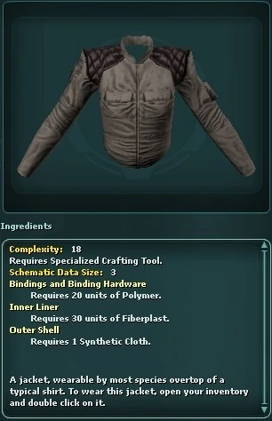 Padded Jacket | SWG Wiki | Fandom