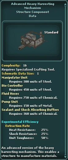 Advanced Heavy Harvesting Mechanism | SWG Wiki | Fandom