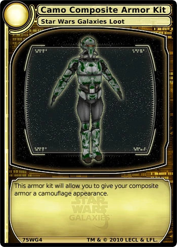 Camo Composite Armor Kit | SWG Wiki | Fandom
