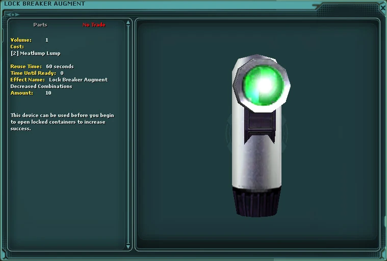 Lock Breaker Augment | SWG Wiki | Fandom