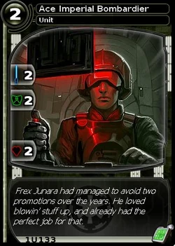 Ace Imperial Bombardier (card) | SWG Wiki | Fandom