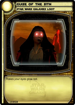 Guise of the Sith (card) | SWG Wiki | Fandom