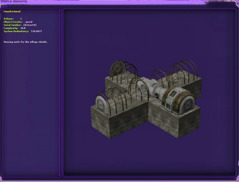 Shield Housing | SWG Wiki | Fandom