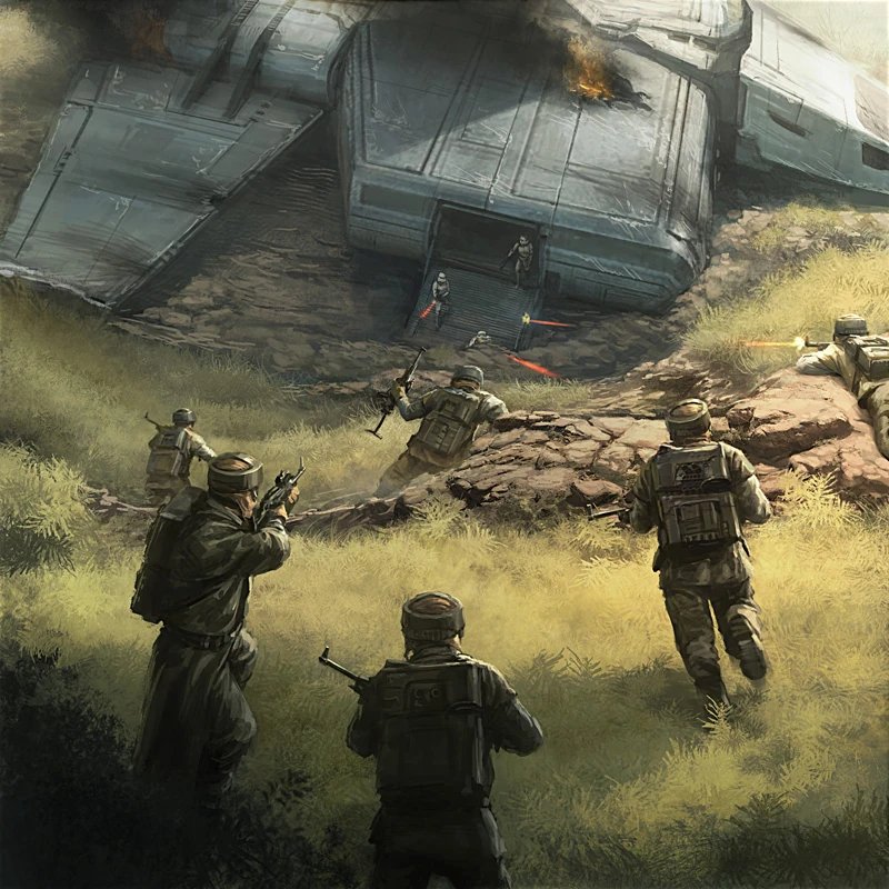 Downed Imperial Transport (card) | SWG Wiki | Fandom
