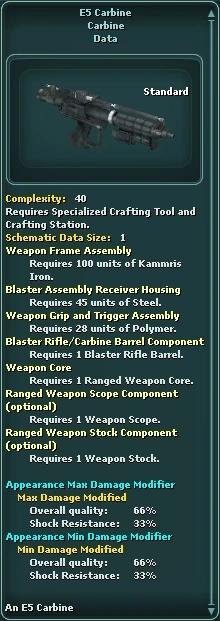 E5 Carbine | SWG Wiki | Fandom