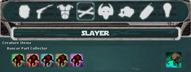 Rancor Part Collector | SWG Wiki | Fandom