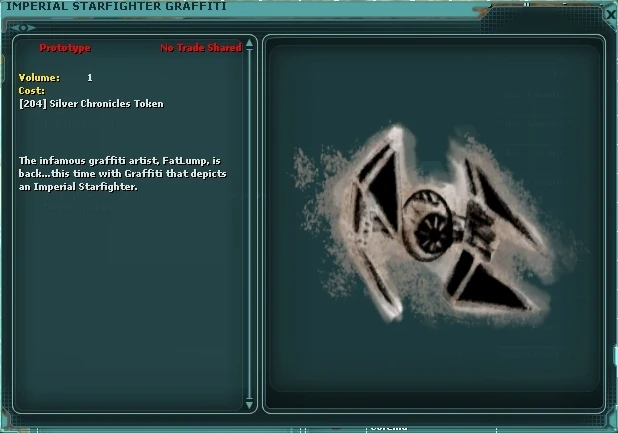 Imperial Starfighter Graffiti | SWG Wiki | Fandom