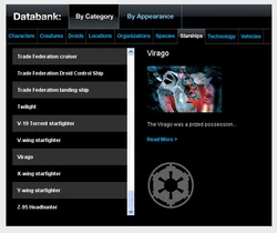 Star Wars Databank | SWG Wiki | Fandom