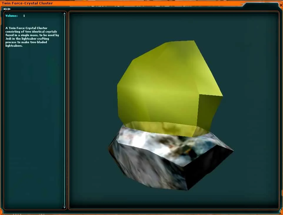 Twin Force-Crystal Cluster | SWG Wiki | Fandom