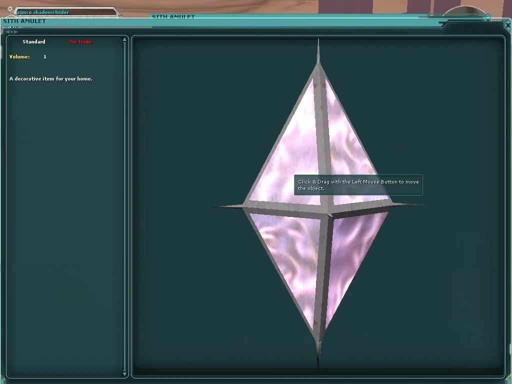 Sith Amulet | SWG Wiki | Fandom