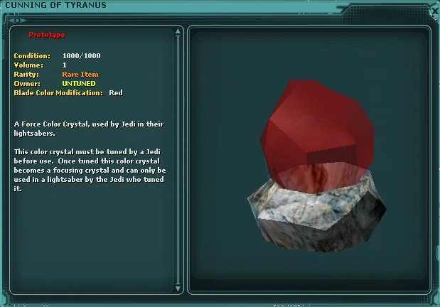 Swg Lightsaber Colors