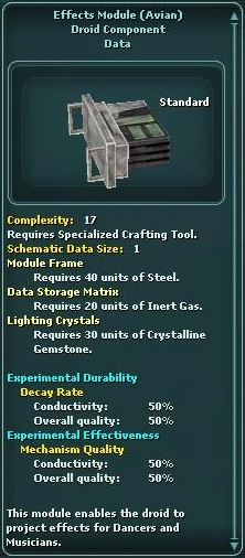 Module - Effect - Avian | SWG Wiki | Fandom