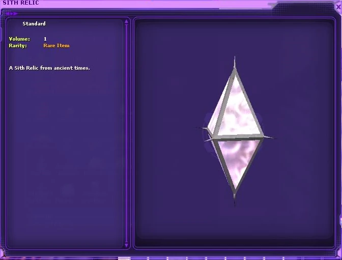 Sith Relic | SWG Wiki | Fandom