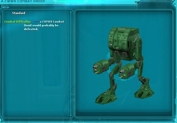 CWW8 Combat Droid | SWG Wiki | Fandom