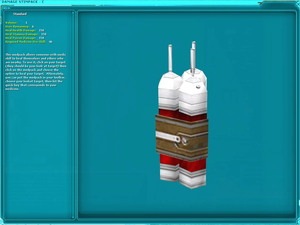 Damage Stimpack - C | SWG Wiki | Fandom