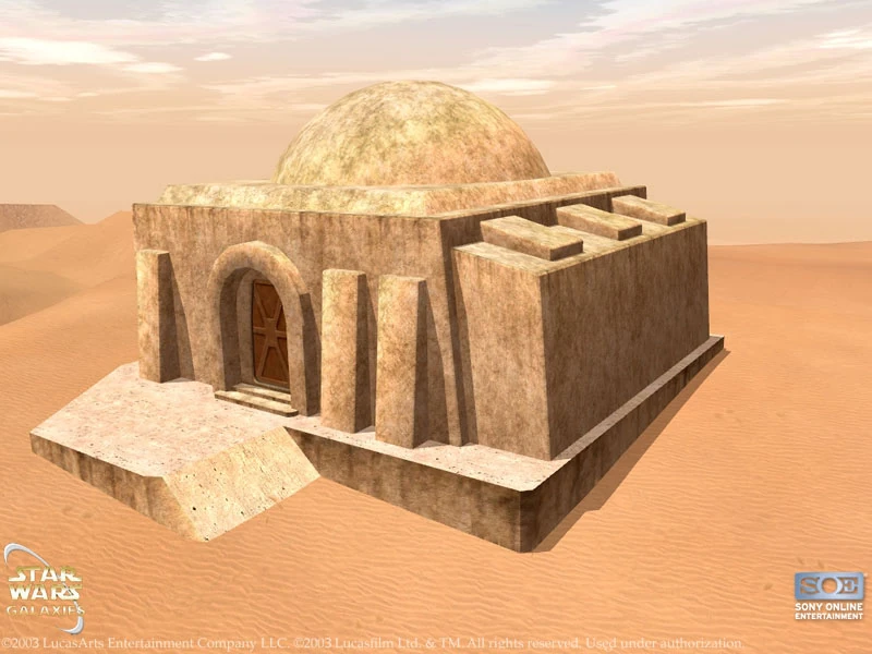 Small Tatooine House (Style 2) | SWG Wiki | Fandom