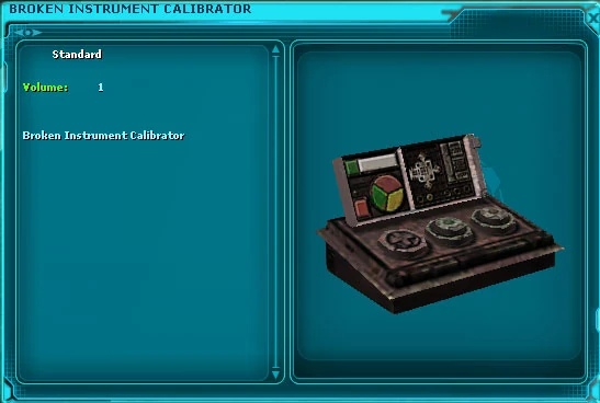 Broken Instrument Calibrator | SWG Wiki | Fandom