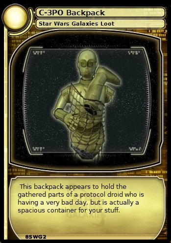 C-3PO Backpack | SWG Wiki | Fandom