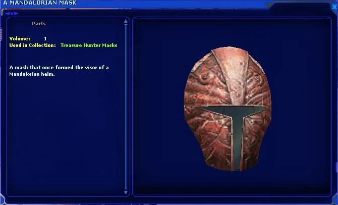 A Mandalorian Mask | SWG Wiki | Fandom