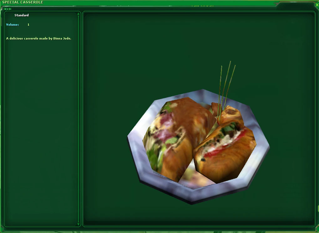 Special Casserole | SWG Wiki | Fandom