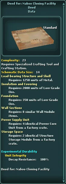 Naboo Cloning Facility | SWG Wiki | Fandom