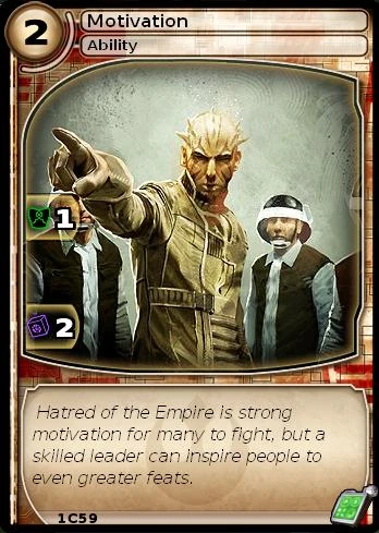 Motivation (card) | SWG Wiki | Fandom