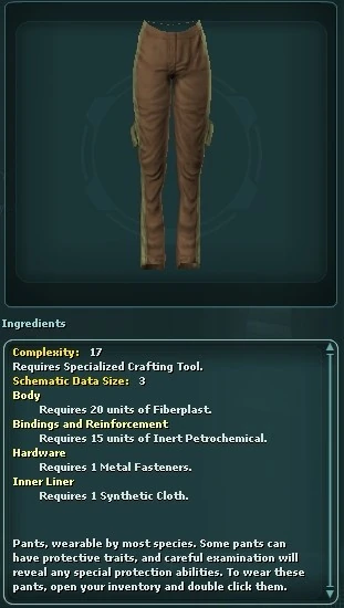 Large Pocket Pants | SWG Wiki | Fandom