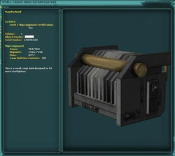 Small Cargo Hold (Starfighter) | SWG Wiki | Fandom