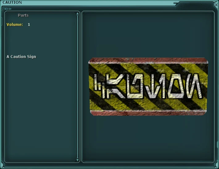 Caution Sign | SWG Wiki | Fandom