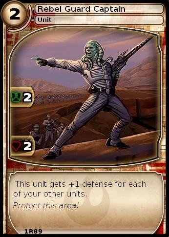 Rebel Guard Captain (card) | SWG Wiki | Fandom