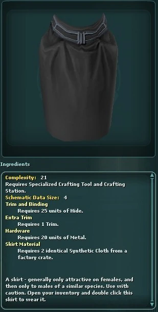 Decorative Shirt | SWG Wiki | Fandom