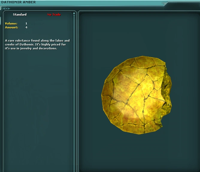 Dathomir Amber | SWG Wiki | Fandom