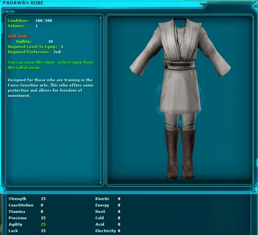 Padawan Robe | SWG Wiki | Fandom