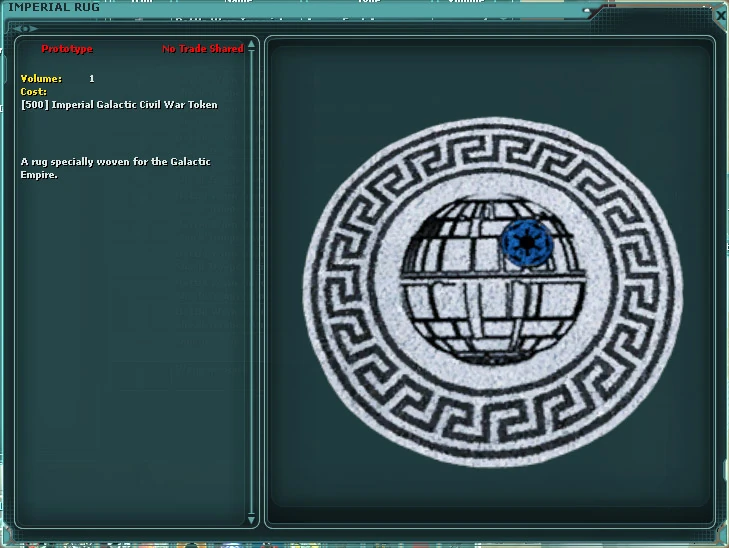 Imperial Rug | SWG Wiki | Fandom