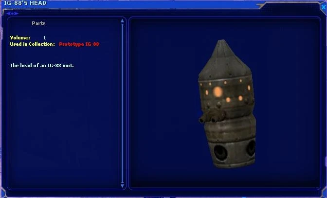 IG-88's Head | SWG Wiki | Fandom