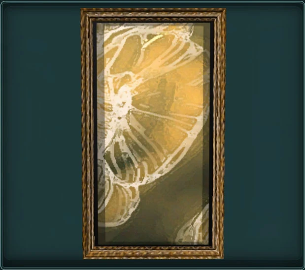 Abstract Painting of Golden Petals 3 | SWG Wiki | Fandom