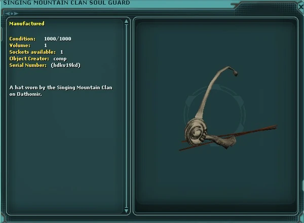 Singing Mountain Clan Soul Guard | SWG Wiki | Fandom