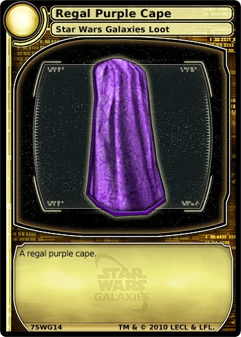 Regal Purple Cape | SWG Wiki | Fandom