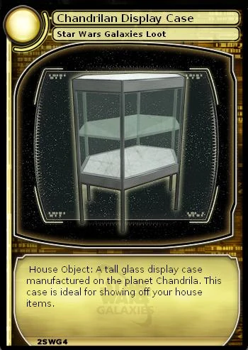 Chandrilan Display Case | SWG Wiki | Fandom