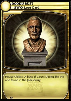 Count Dooku Bust (card) | SWG Wiki | Fandom