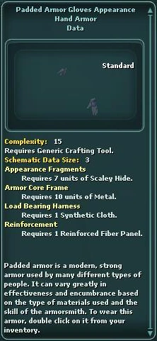 Padded Armor Gloves Appearance | SWG Wiki | Fandom